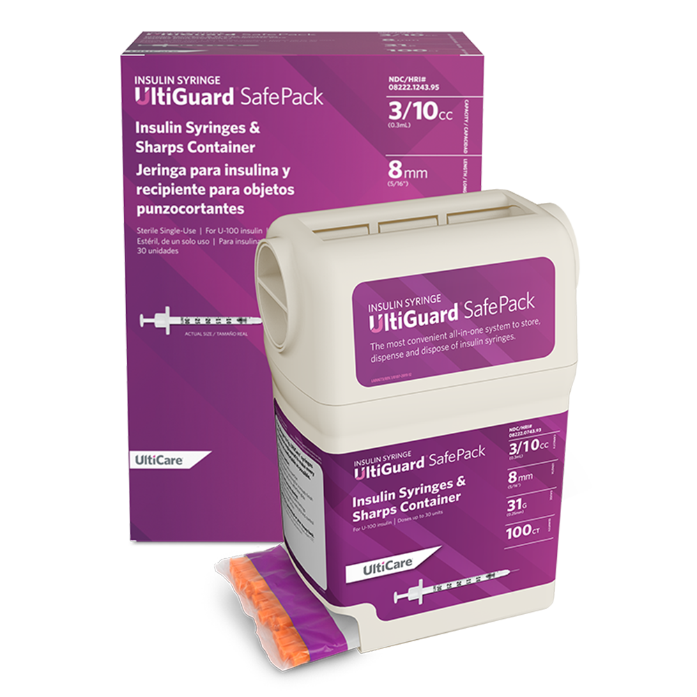 UltiGuard Safe Pack Sharps Container & Mail-Back… | UltiMed, Inc