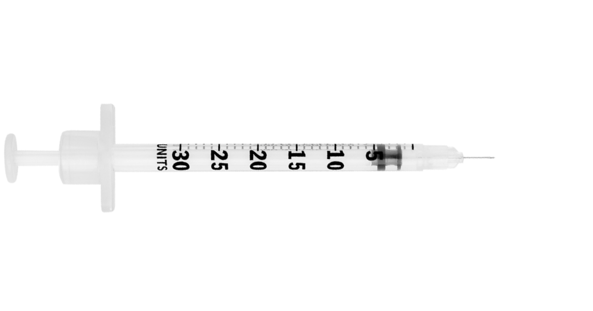 UltiGuard Safe Pack U-100 Insulin Syringes 3/10 mL/cc… | UltiMed, Inc